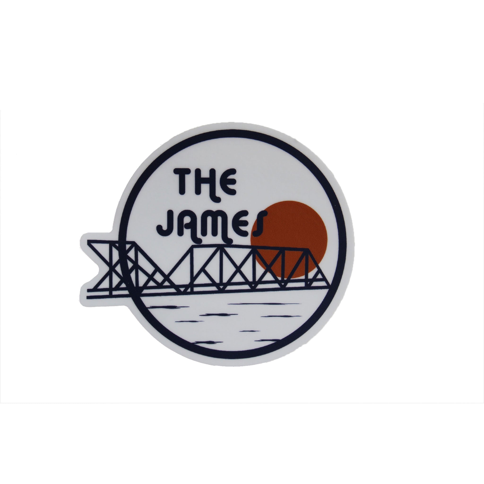 The James Sticker – Five Pound Apparel