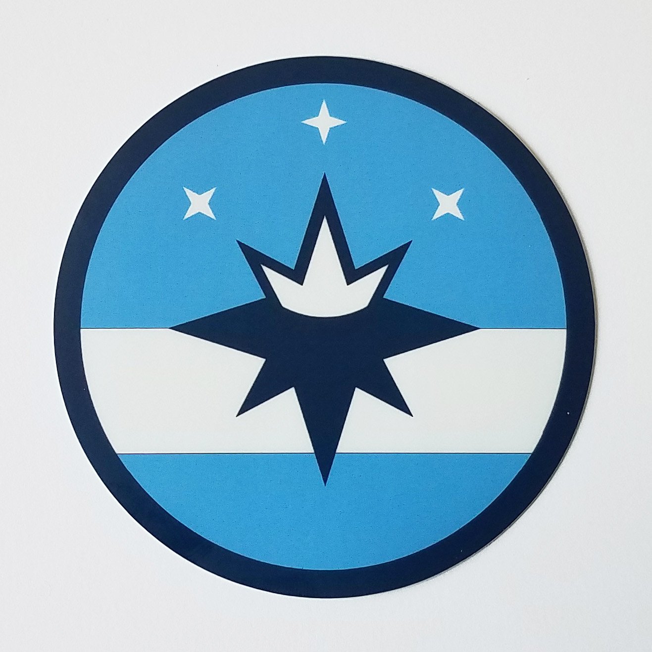 Springfield Flag Roundel Window Sticker – Five Pound Apparel